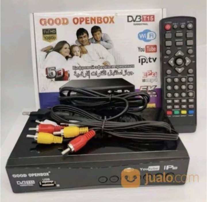 [ Bisa COD Bayar Ditempat ] Stb Set Box Good Openbox DVB T15 Stb WiFi , YouTube , IP.tv termurah ...