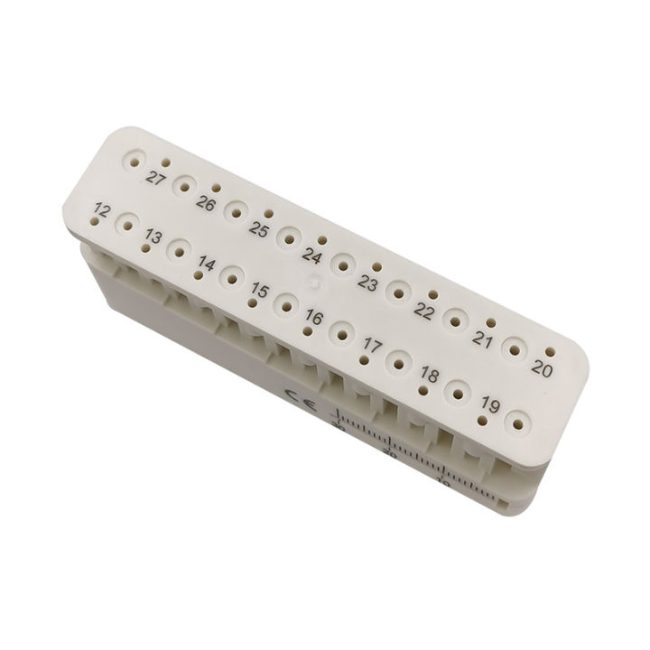 【original】 Endo Files Block Endo Ruler Endodontic Niti Files Measuring ...