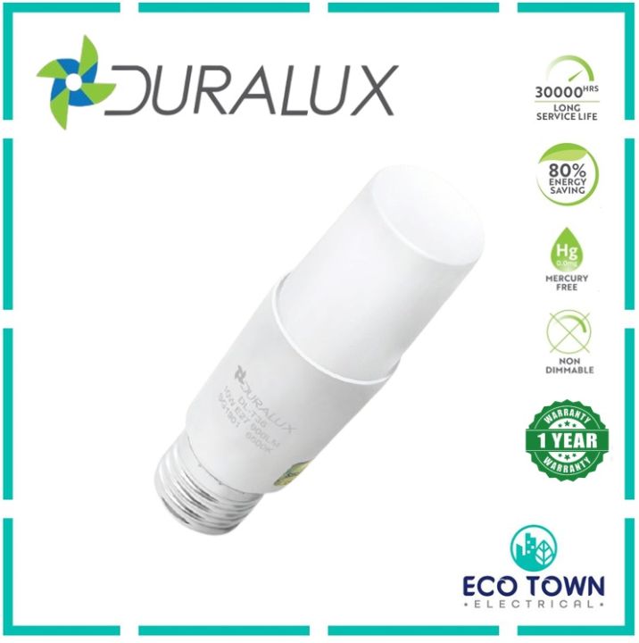 Duralux LED Stick Bulb E27 10W / 15W Daylight Cool White Warm White ...