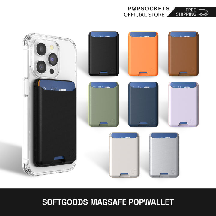 PopSockets Softgoods PopWallet for MagSafe | The Premium Phone Grip and ...