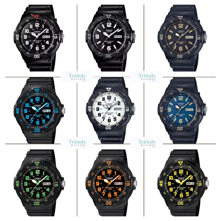 นาฬิกาข้อมือผู้ชาย Casio Standard Men MRW-200H Series รุ่น MRW-200H-1B MRW-200H-1B2 MRW-200H-2B ...