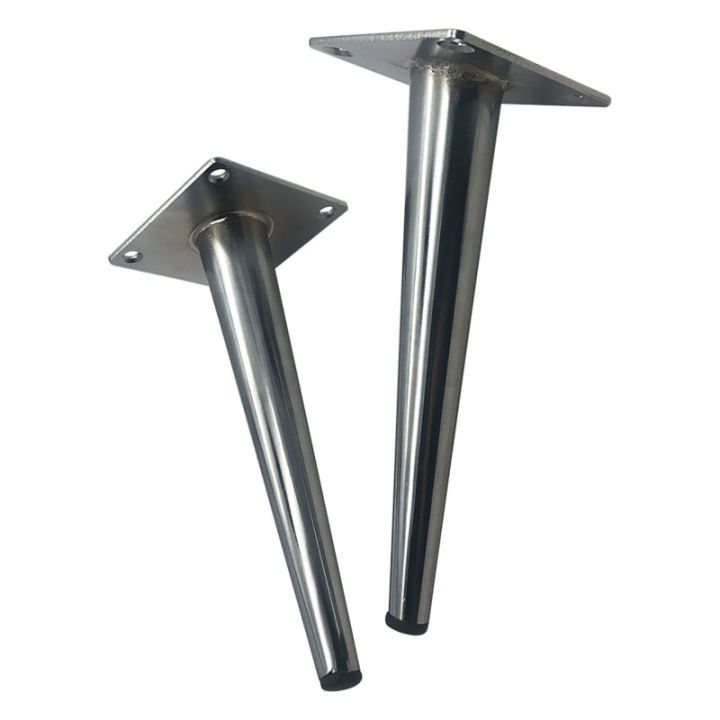 LZD Silver Metal Counter Leg Support Column Coffee Table Support Rod ...