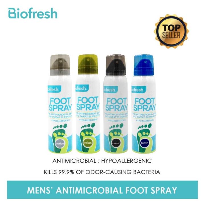 Biofresh BMFSS01 Men's Antimicrobial Foot Spray 1 pc | Lazada PH