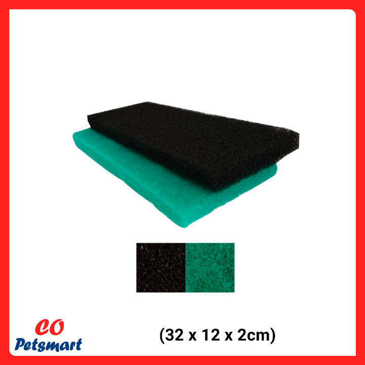 AquaNice Filter Wool Green & Bio Sponge (32 x 12 x 2cm) (NO3) | Lazada