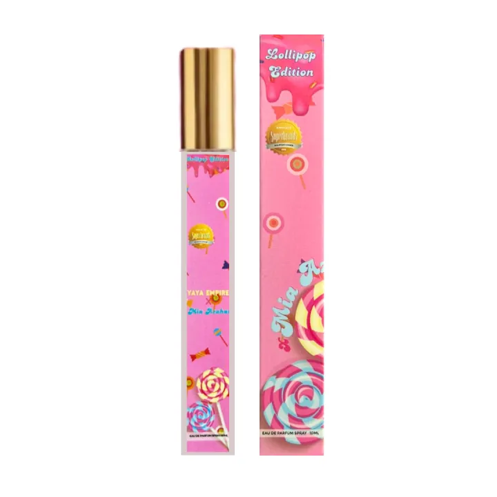 YAYA Perfume LOLIPOP 10ml Gula Gula Rainbow Lollipop Edition Dino Mia ...