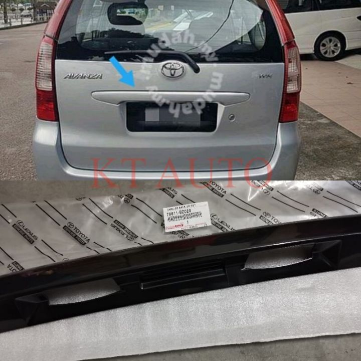*ORIGINAL TOYOTA F601 AVANZA 2004 REAR BONNET GARNISH/ BELAKANG BONET ...