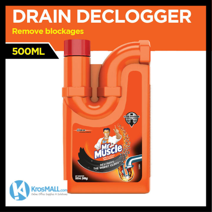 Mr Muscle Drain Declogger 500ml | Lazada