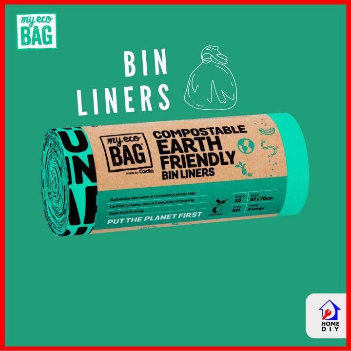 MyEcoBag Trash Bin Liners - 8L / 12L / 27L / 36L / 60L | Lazada Singapore