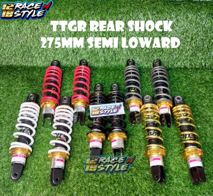 TTGR REAR SHOCK 275MM LOWERING SHOCK NMAX / AEROX / NOUVO / PCX / ADV ...