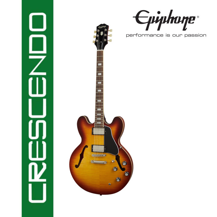 Epiphone EIES335FRTBNH1 ES-335 Raspberry Tea Burst Electric Guitar ...