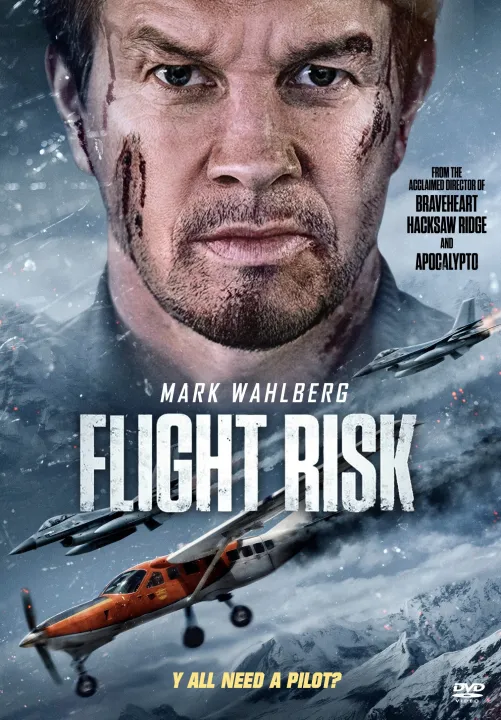 Flight Risk 2025 DVD English Movies | Lazada