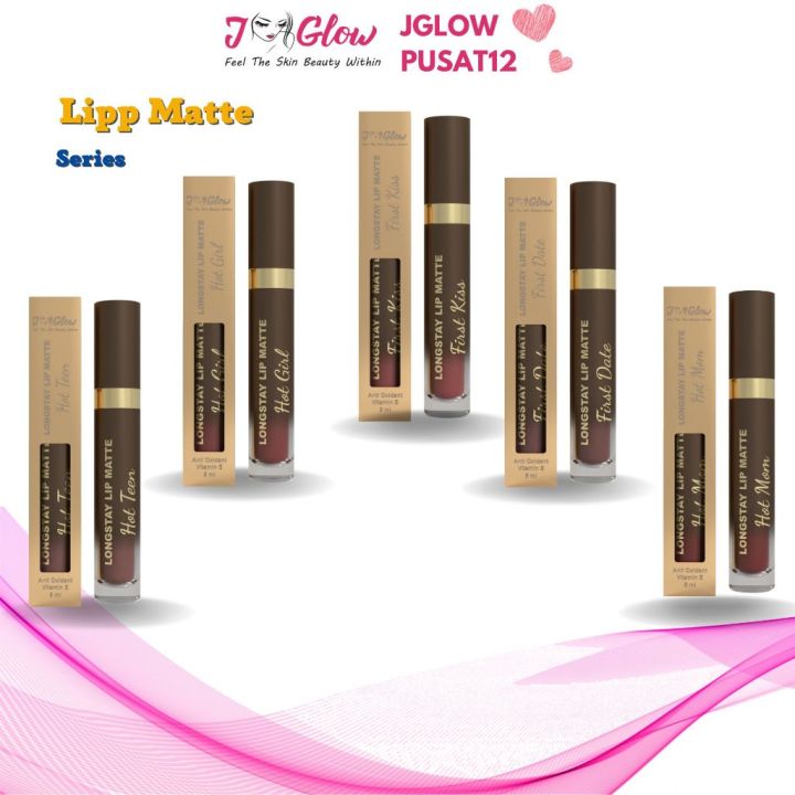 JGLOW SKINCARE LIP MATTE SERIES | Lazada Indonesia