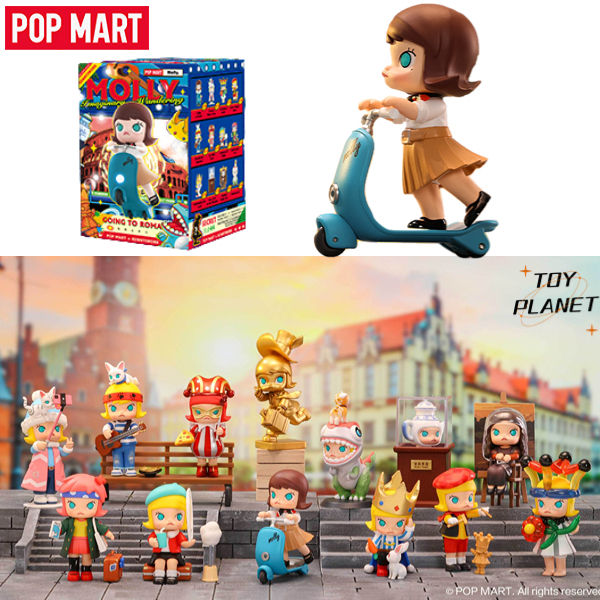 【PRETTYGG】POP MART Molly Imaginary Wandering Series Cute Kawaii Action ...