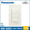 Panasonic Wide Series 3 Way Switch - 1, 2, 3 Gang or Device Only ...