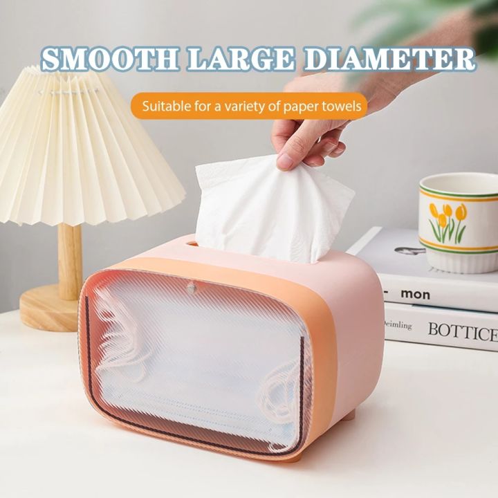 Tissue Box, Napkin Holder, Tissue Dispenser by Magnetic with spring ...