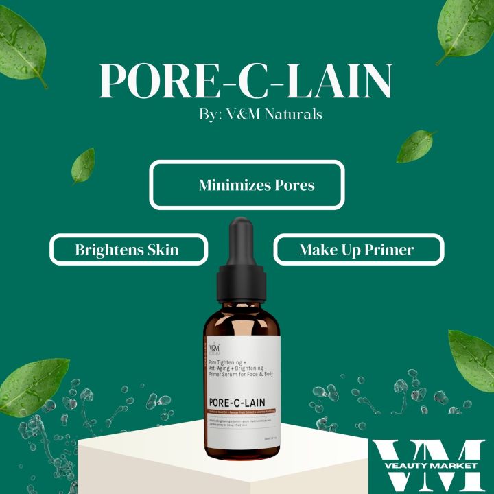 PORE-C-LAIN PORECLAIN SERUM (ODETTE HACK ESSENTIALS | Lazada PH