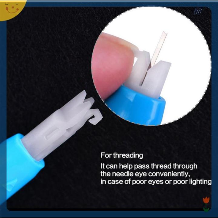 [BILr] Sewing Machine Needle Threader Stitch Insertion Tool Automatic ...
