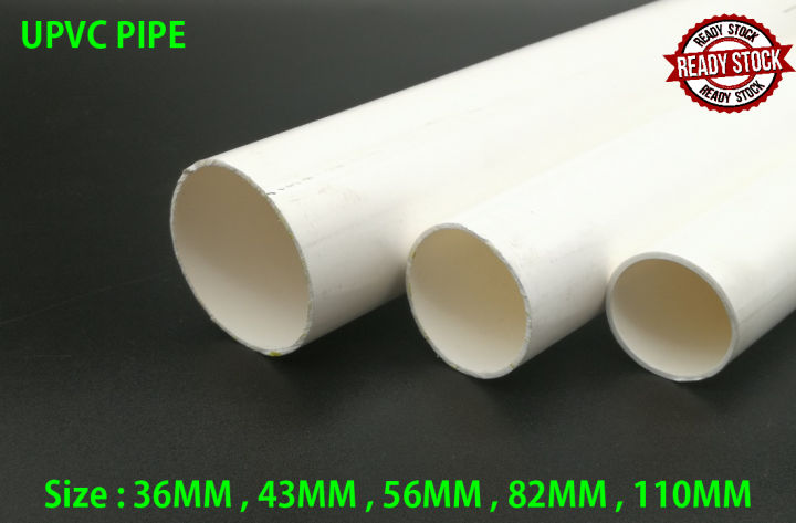 36MM 43MM 56MM | 3 FEET | ORIGINAL BINA BBB UPVC HYDROPONIC PIPE | PAIP ...