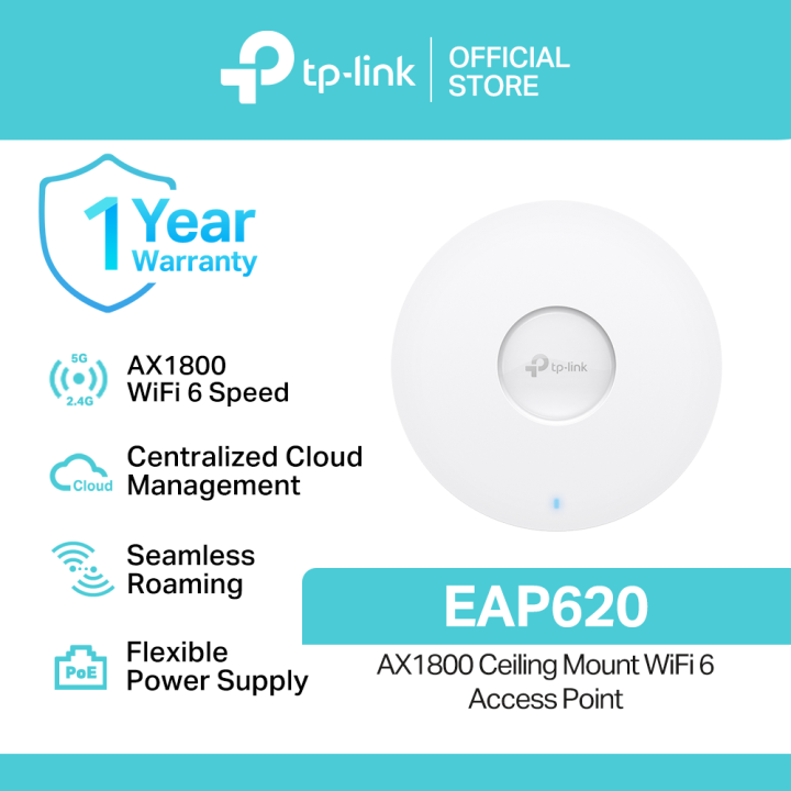 TP-Link Official | EAP620 HD AX1800 | 2.4GHz and 5GHz Dual Band Ceiling ...