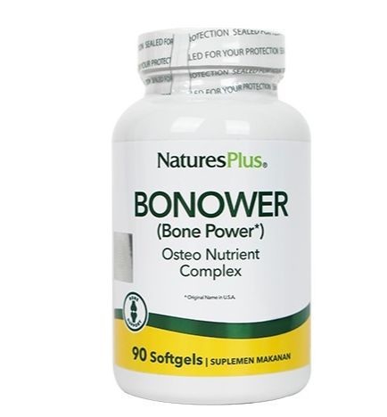 Nature's Plus Bonower 90's - Bone power, Calcium Tulang Multivitamin ...
