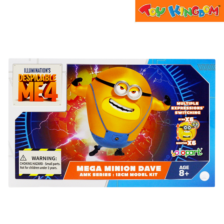 Despicable Me 4 AMK Series Mega Minion Dave Action Figure | Lazada PH