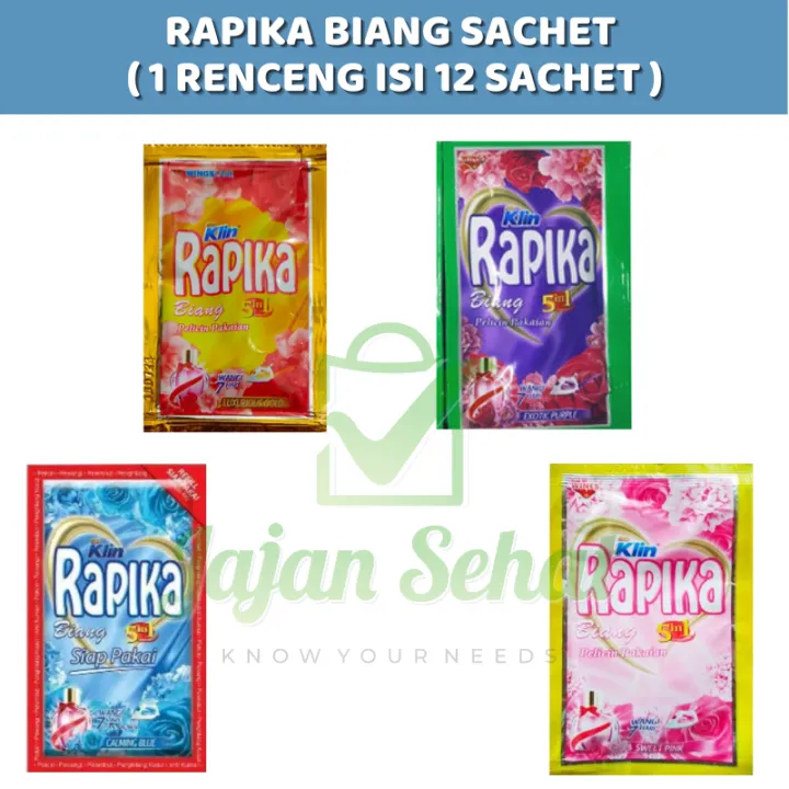 Rapika Biang Sachet (1renceng isi 12 sachet) | Lazada Indonesia