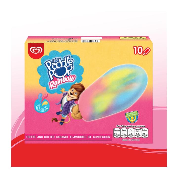 PADDLE POP Rainbow Multipack Ice Cream Sticks - Frozen | Lazada Singapore