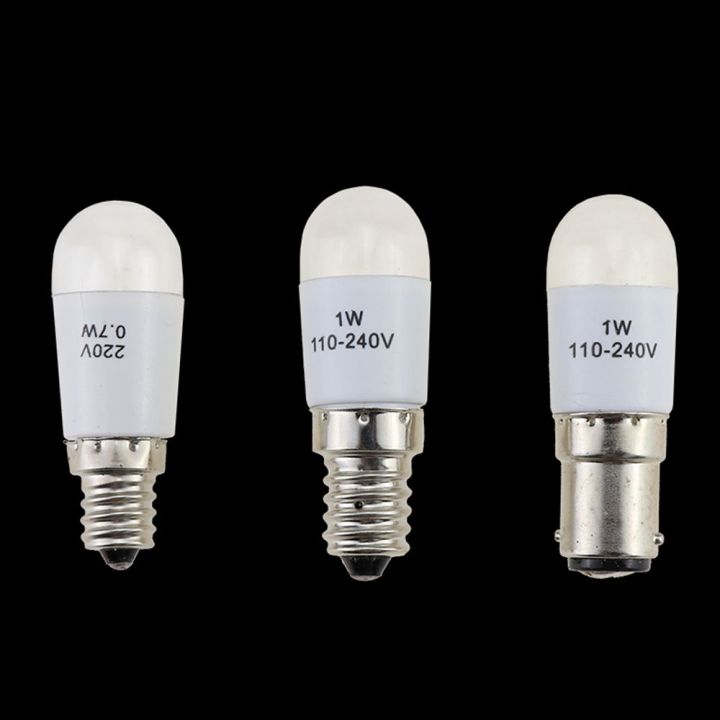 XIAHENO E12 E14 BA15D 0.7W 220V LED Tube Screw-In For Sewing Machine ...