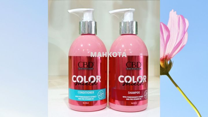CBD SHAMPO & CONDITIONER COLOR SHIELD WITH POMEGRANATE EXTRACT 250ml ...
