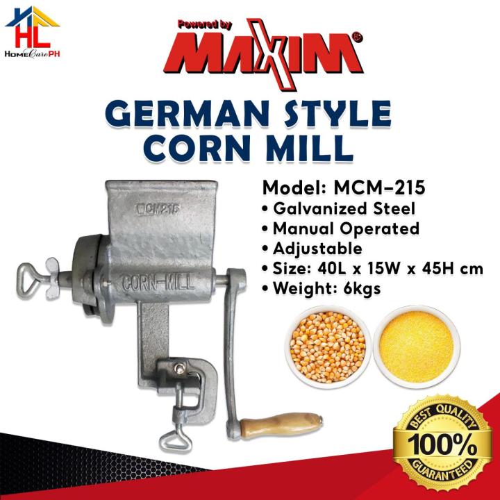 Maxim German Style Corn Mill (Manual Type) | Lazada PH