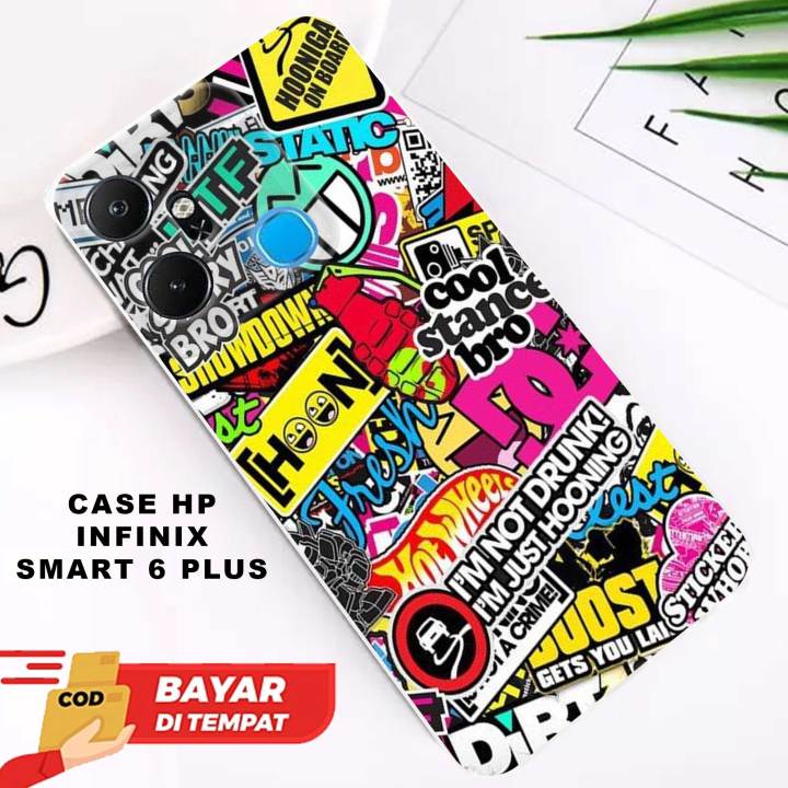 Case Infinix Smart 6 Plus Terbaru Sticker Casing Infinix Smart 6 Plus ...