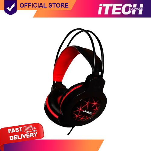 JEDEL GH-197 RGB GAMING STEREO HEADSET W/MIC 3.5MM | Lazada PH