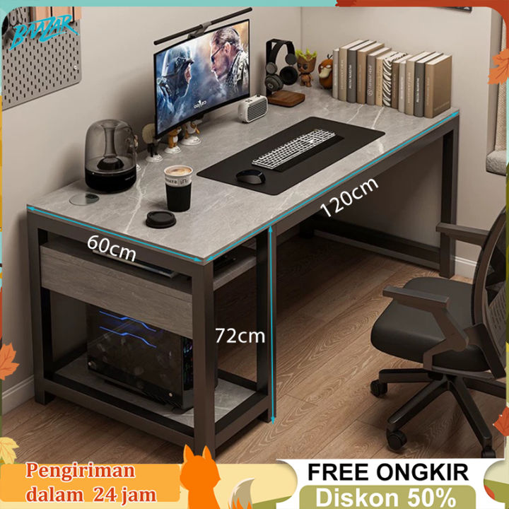 Meja Gaming Meja Komputer Minimalis Modern Meja Laptop Meja Belajar ...