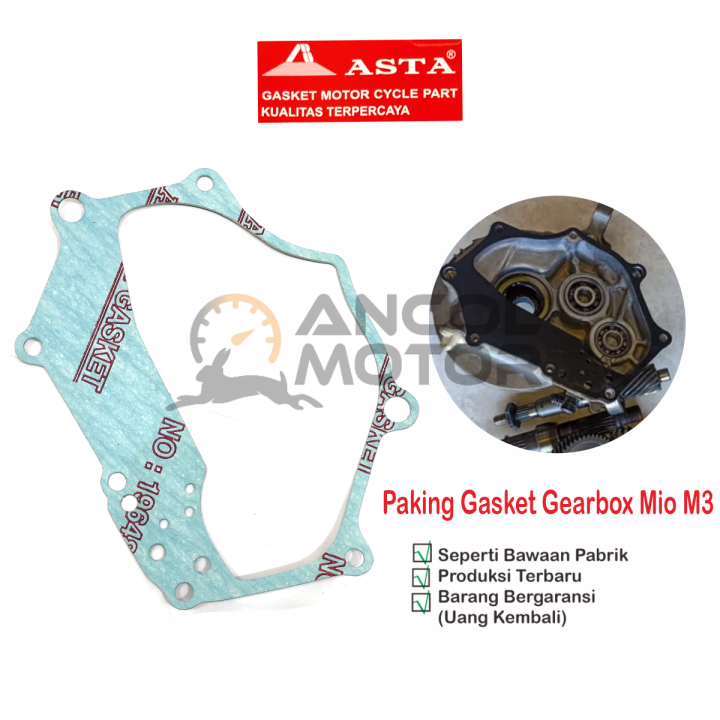 Paking Gearbox Mio M3 125 Eceran Gasket Gear Box CVT Gardan Matic ...