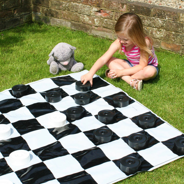 ชุดหมากฮอสยักษ์ Mini Giant Checkers Set | Lazada.co.th