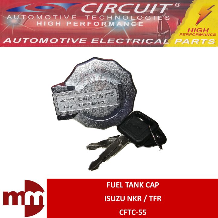 CIRCUIT Fuel Tank Cap with keys for ISUZU TFR / NKR (Gas Tank Cap) CFTC ...