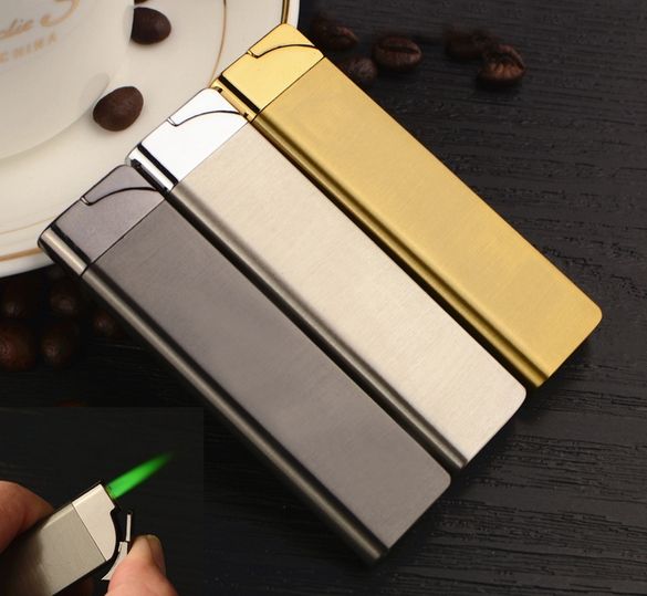 KIMIGO Slim Lighter Portable Alloy Metal Refillable With Butane Gas And ...