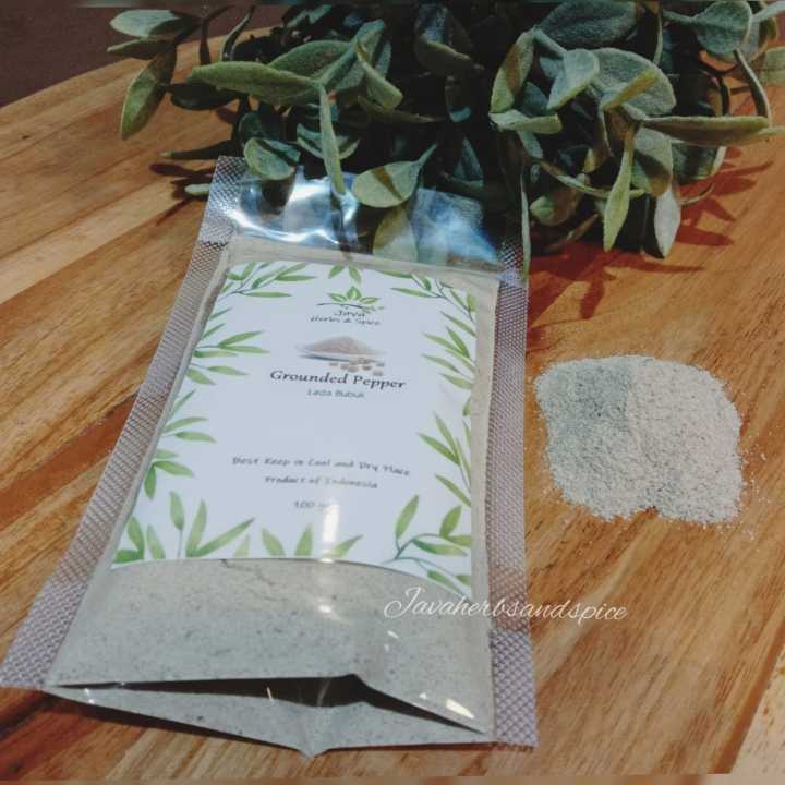 Lada Putih Bubuk 100gr / Grounded Pepper / Rempah / Bumbu Dapur / Java ...