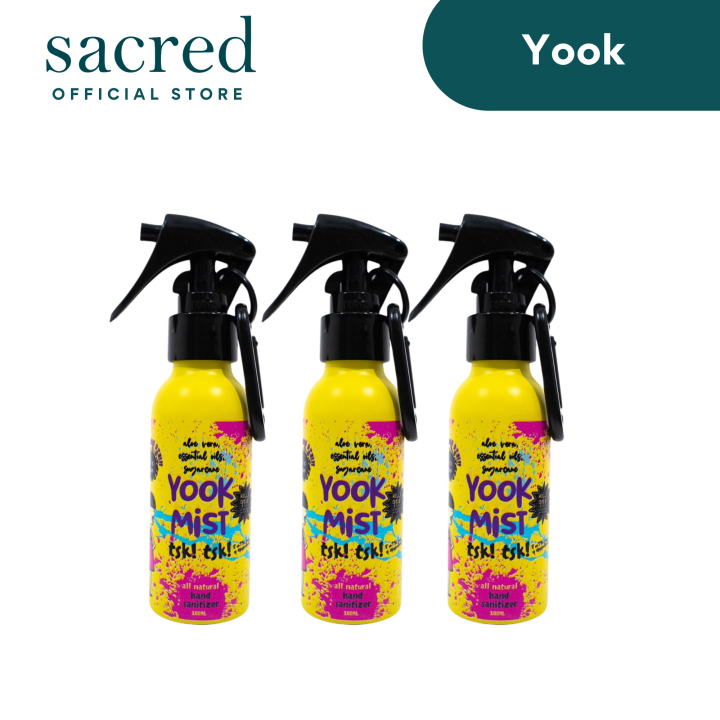 (BUNDLE OF 3) Yook Mist Tsk Tsk Hand Sanitizer 100ML | Lazada PH