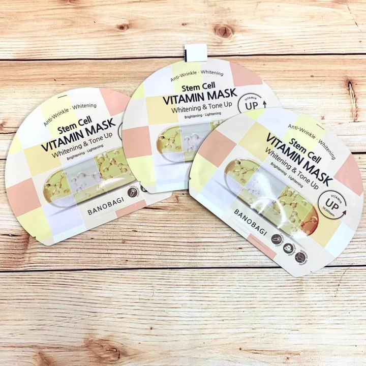 BANOBAGI Vitamin Mask - Whitening & Tone Up | Lazada
