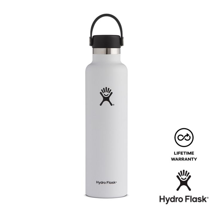 Hydro Flask 24 oz (709 ml) Standard Mouth - White Hydroflask | Lazada ...