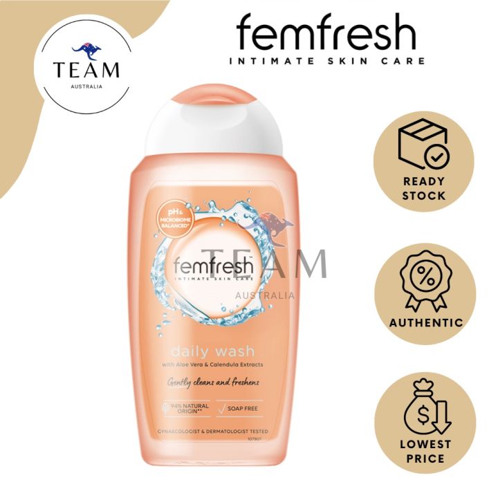 Femfresh Intimate Skin Care Daily Wash (250ml) | Lazada