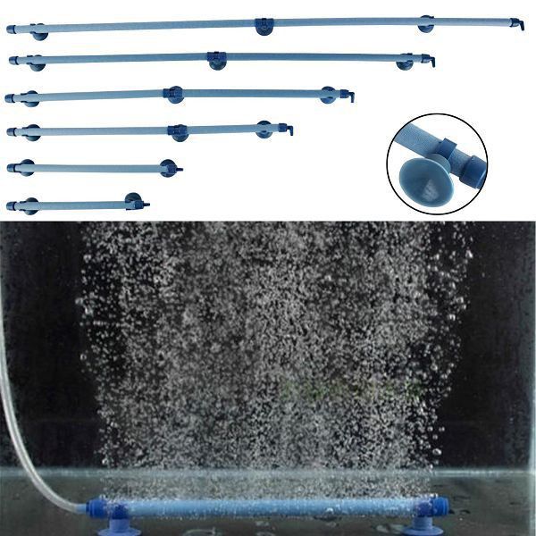 Aquarium Bubble Wall Tube Fish Tank Bubble Bar Increase Oxygen 7" 10 ...