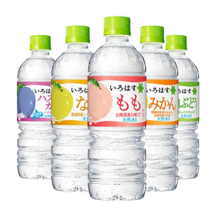 [Japan Special] Coca-Cola I-LOHAS White Peach Pear Orange Water 555ml ...