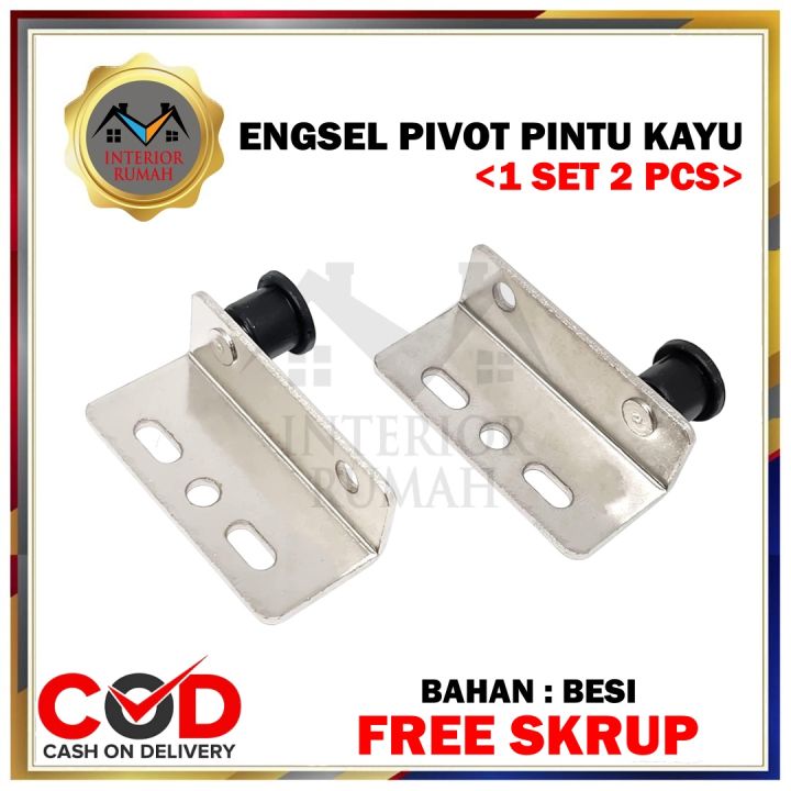 Engsel Pintu Pivot Lemari Kayu 1 Set Engsel 12mm Hinge Pivot Mini ...
