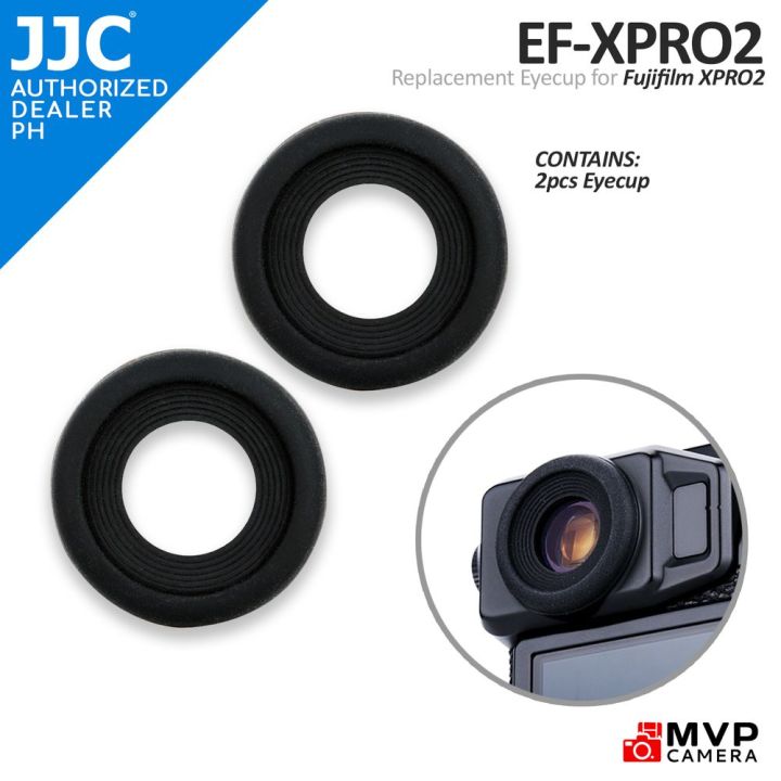 JJC EF-XPRO2 Eyecup Eyepiece Viewfinder for Fuji XPRO-2 Replaces original MVP CAMERA | Lazada PH
