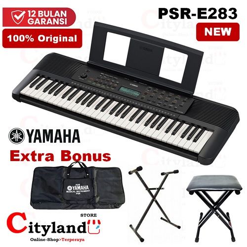 YAMAHA PSR-E283 Portable Keyboard Yamaha PSR E283 Original 61 Keys ...