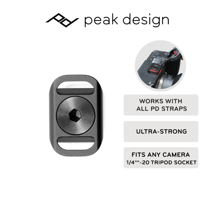 Peak Design Slim Ultra-Secure Anchor Mount (For Peak Design Strap or ...