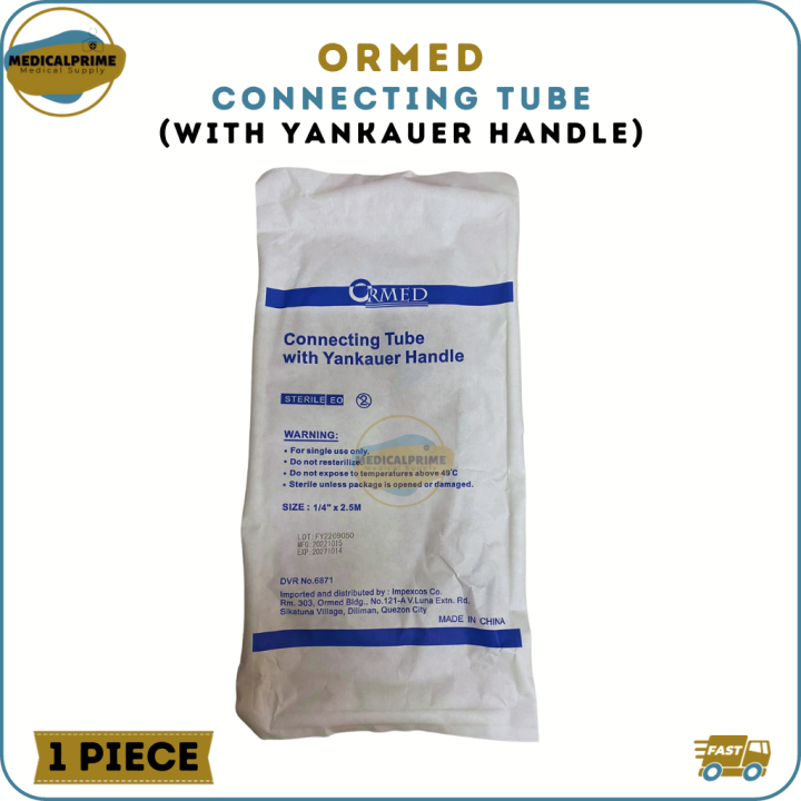 Ormed Connecting Tube with Yankauer Handle | Lazada PH
