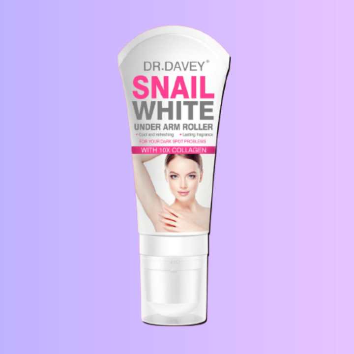 Dr. Davey Snail White Underarm Roller With 10x Collagen Pampaputi Ng Kili Kili Dr. Davey Snail ...